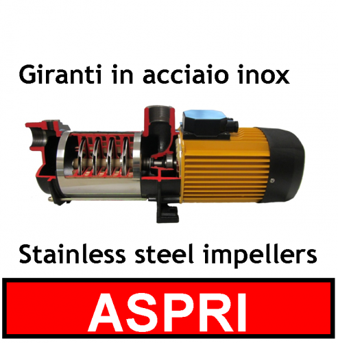 Elettropompa multistadio autoadescante Espa Aspri 45 Espa - Elettropompe multistadio autoadesc.