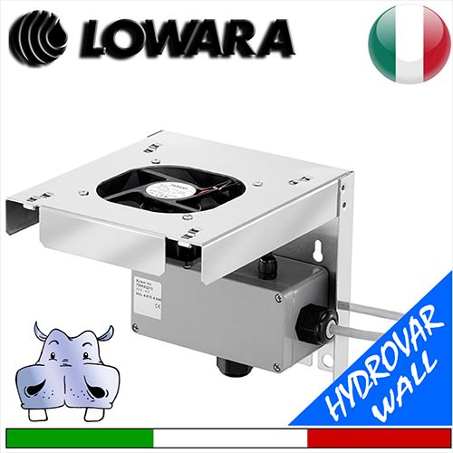 Kit di montaggio a parete in acciaio inox con ventola di raffreddamento ...