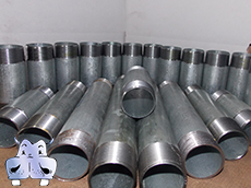 Barilotto zincato da 3 Raccordi filettati zincati