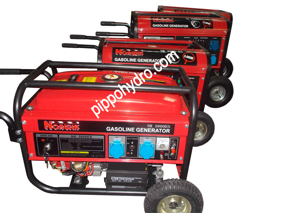 Generatore a benzina, NK 3800 ES Gruppo Elettrogeno 2,8KW 2800W ...