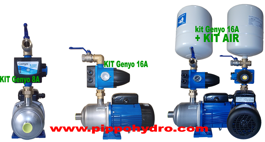 Kit autoclave silenzioso per casa fino a due piani (max 2 appartamenti ...