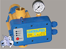 Watertech Regolatore di pressione Presscontrol Controlpress pretarato ...